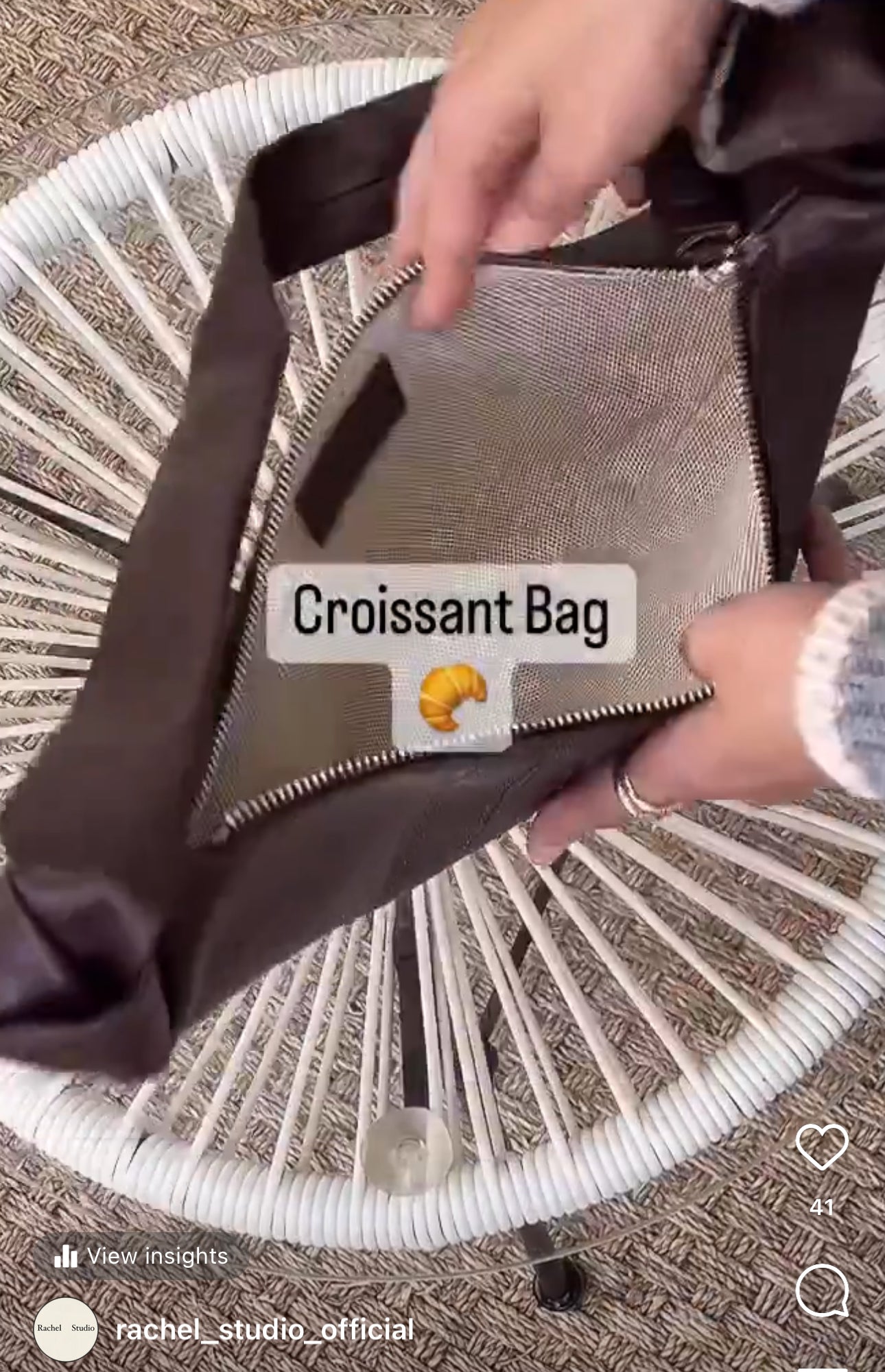 Croissant Bag – rachel-studio.com